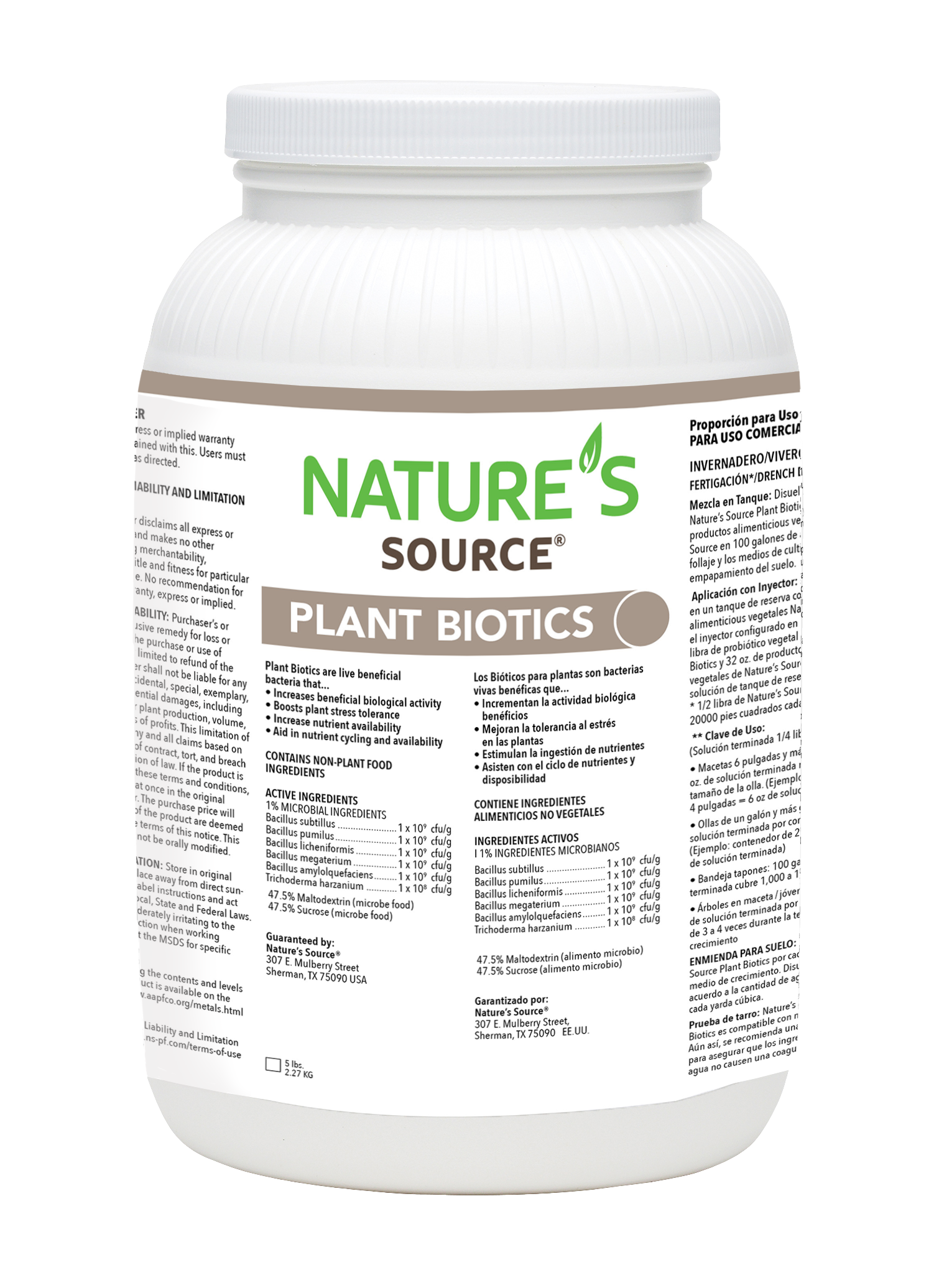 Plant Biotics | Store | Nature's Source®